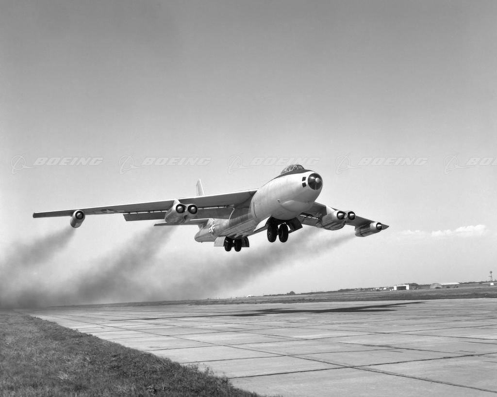 Boeing Images - XB-47 Stratojet Takeoff