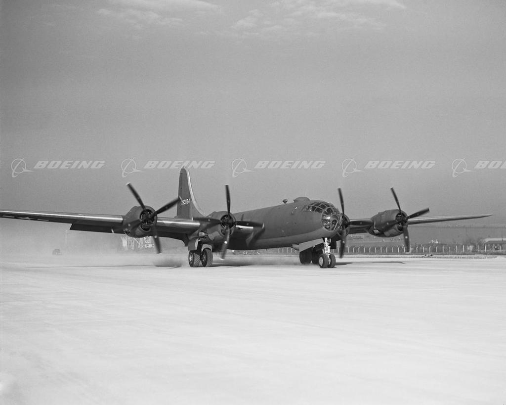 Boeing Images - Taxi Test for First Renton XB-29 Superfortress