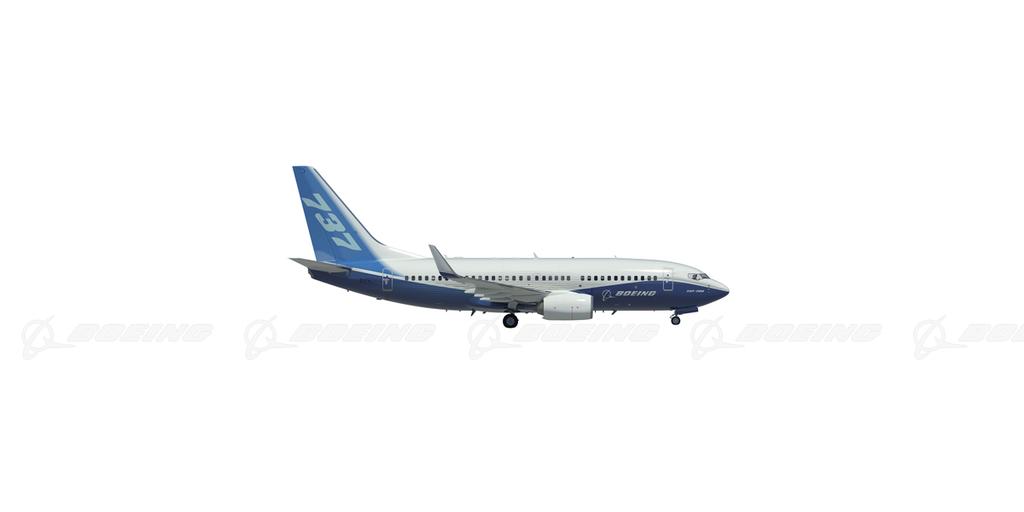 Boeing Images - 737-700 Standard View Illustration