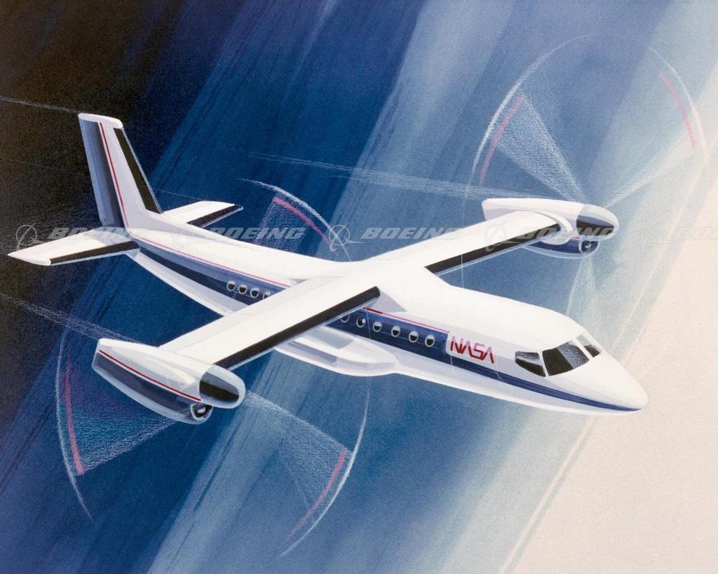 Boeing Images - Boeing/NASA Civil Tiltrotor (CTR) in Flight