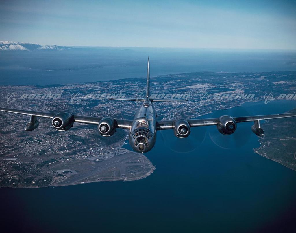 Boeing Images - B-50A in Flight