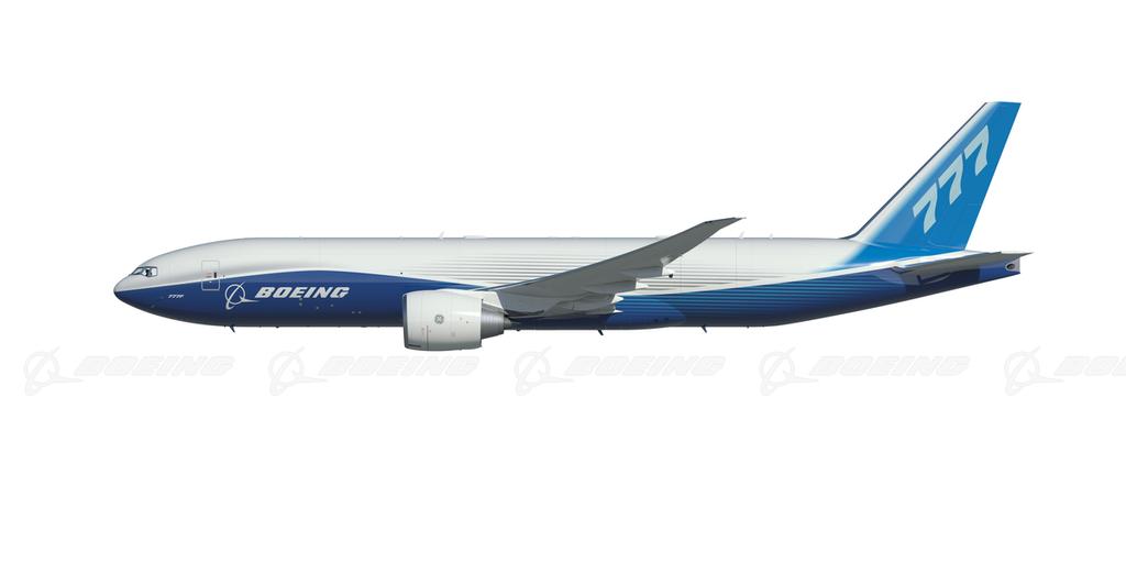 Boeing Images - 777-200F Illustration in Boeing Livery