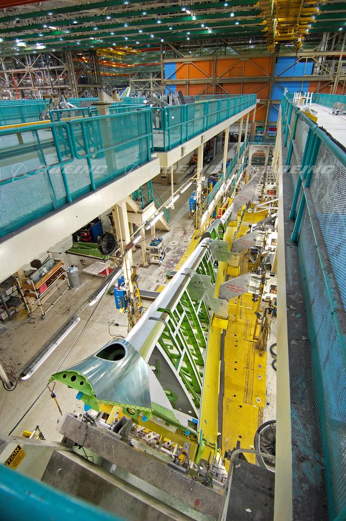 Boeing Images - 777 Wing Assembly at Everett Facility