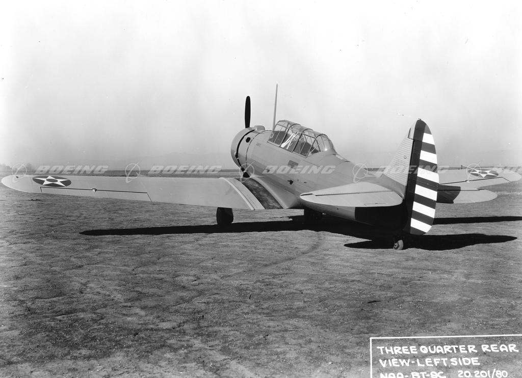 Boeing Images - North American Aviation BT-9C Parked on Airfield