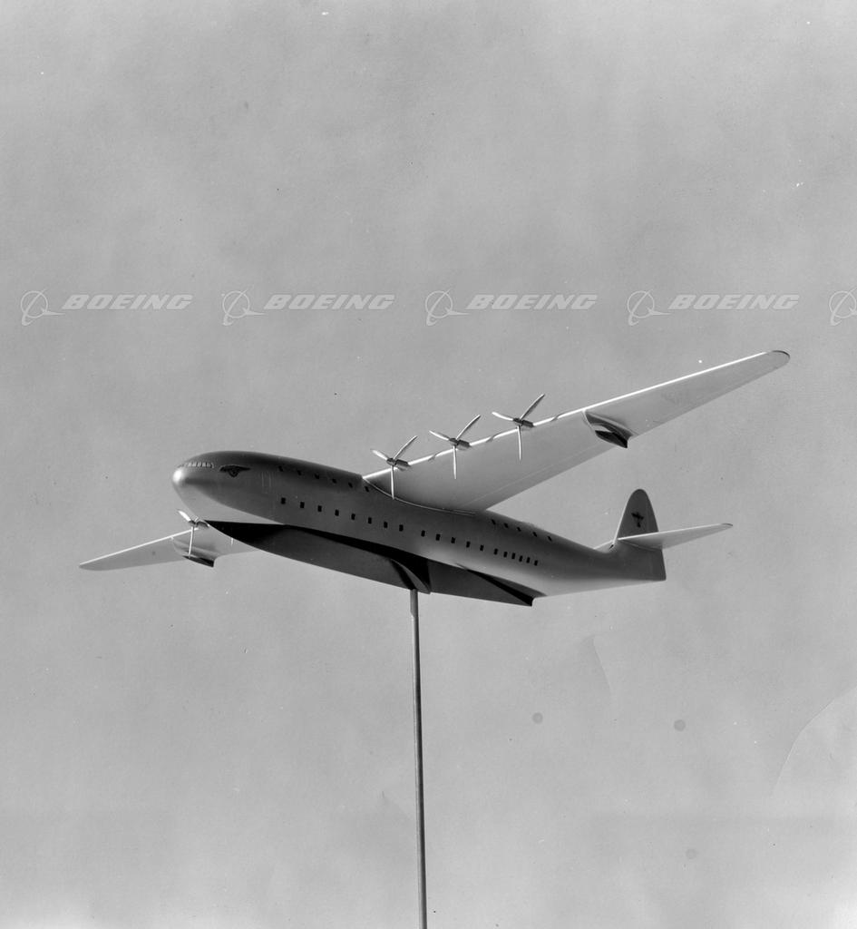 Boeing Images - Boeing Model 326 Model on Stick