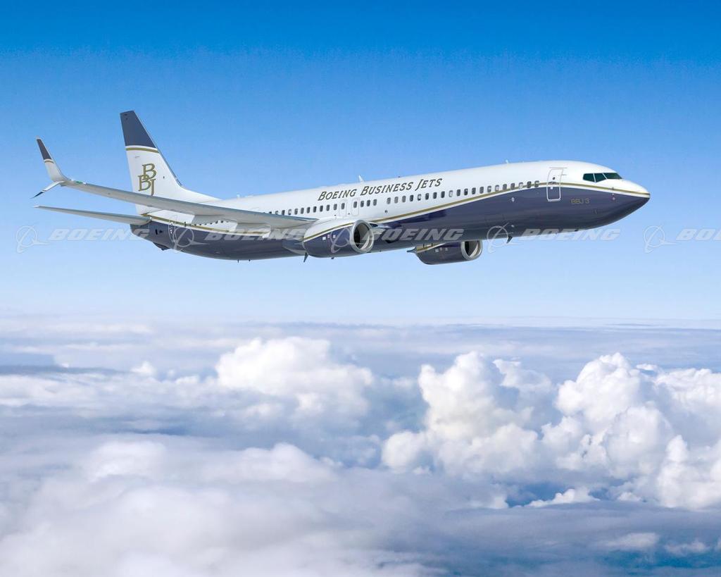 Boeing Images - Boeing BBJ 3 In Flight
