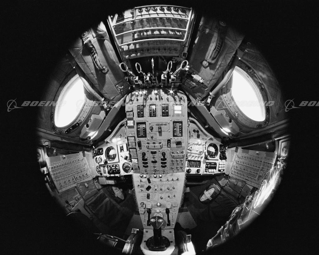 Boeing Images - Gemini Instrument Panel