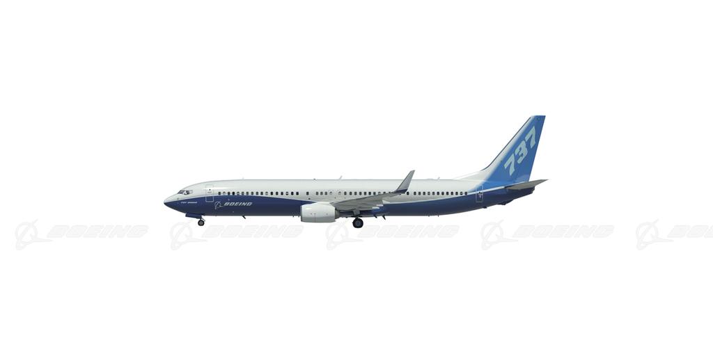 Boeing Images - 737-900ER Standard View Illustration