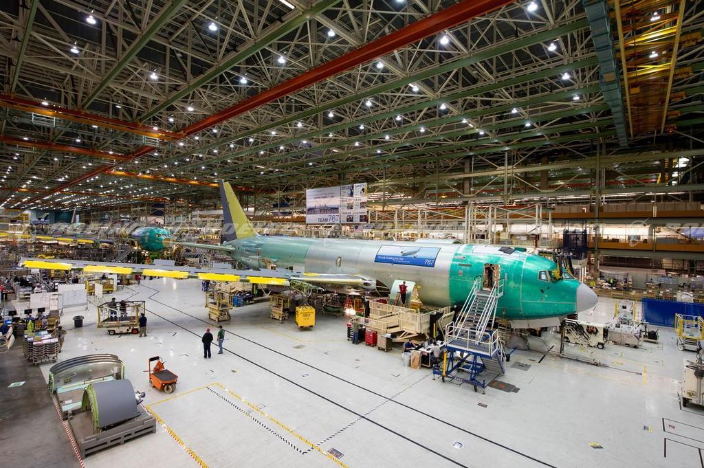 Boeing Images - KC-46 In Everett 767 Factory