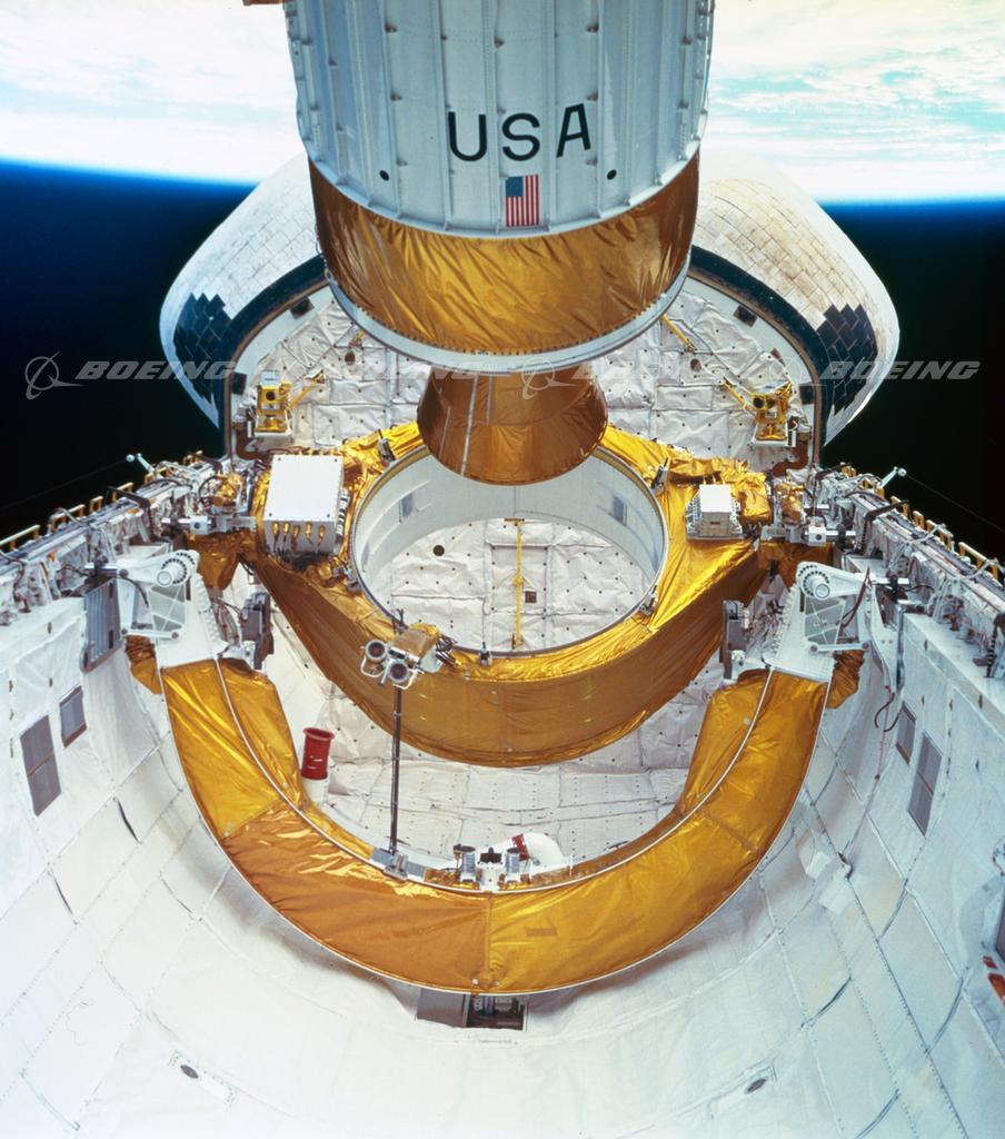 Boeing Images - Inertial Upper Stage (IUS) Launched from Space Shuttle ...