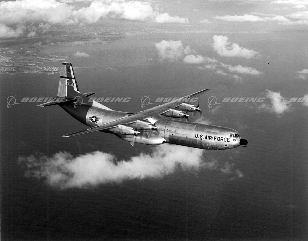 Boeing Images - Douglas C-133 Cargomaster First Flight
