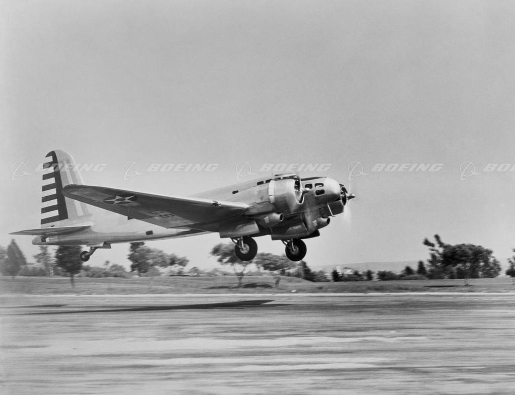 Boeing Images - B-23 Dragon - First Flight Takeoff