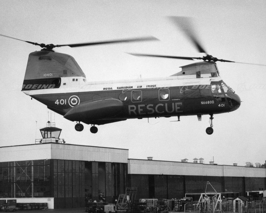 Boeing Images - Royal Canadian Air Force CH-113, an Export Version of ...