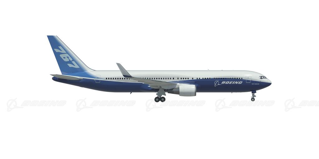 Boeing Images - 767-300ER Standard View Illustration