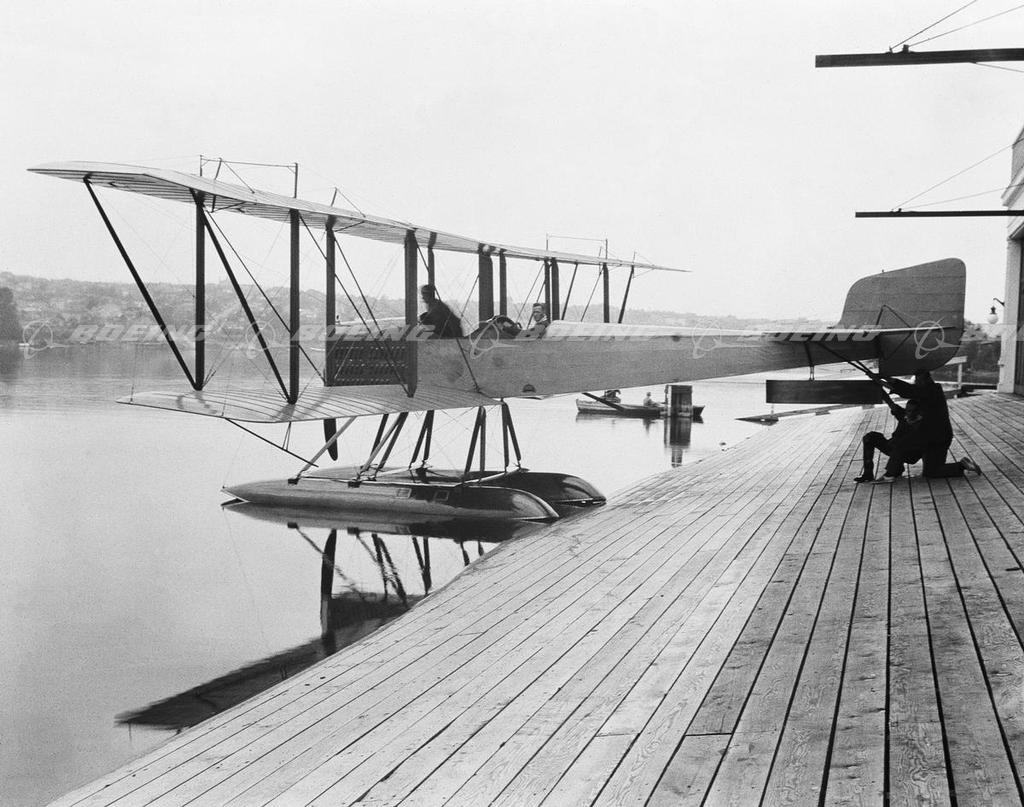 Boeing Images - B & W Launched from Ramp
