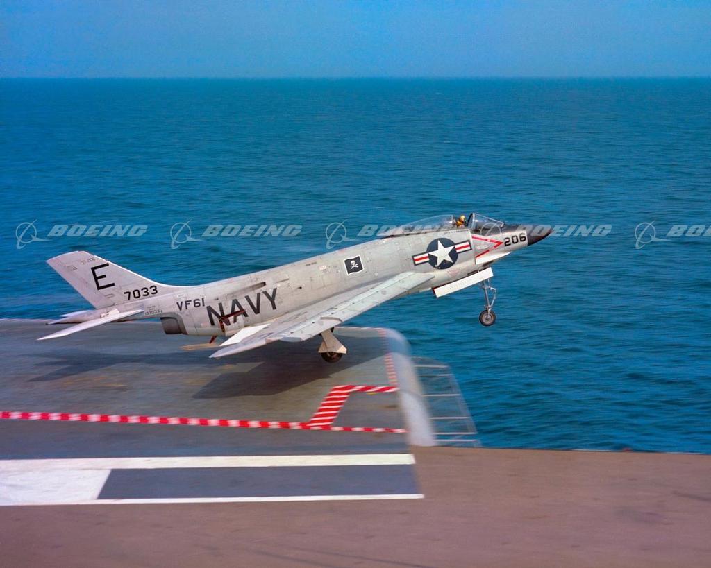 Boeing Images - F3H-2N Demon Carrier Takeoff