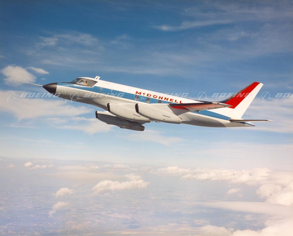 Boeing Images - McDonnell Model 119 in Flight