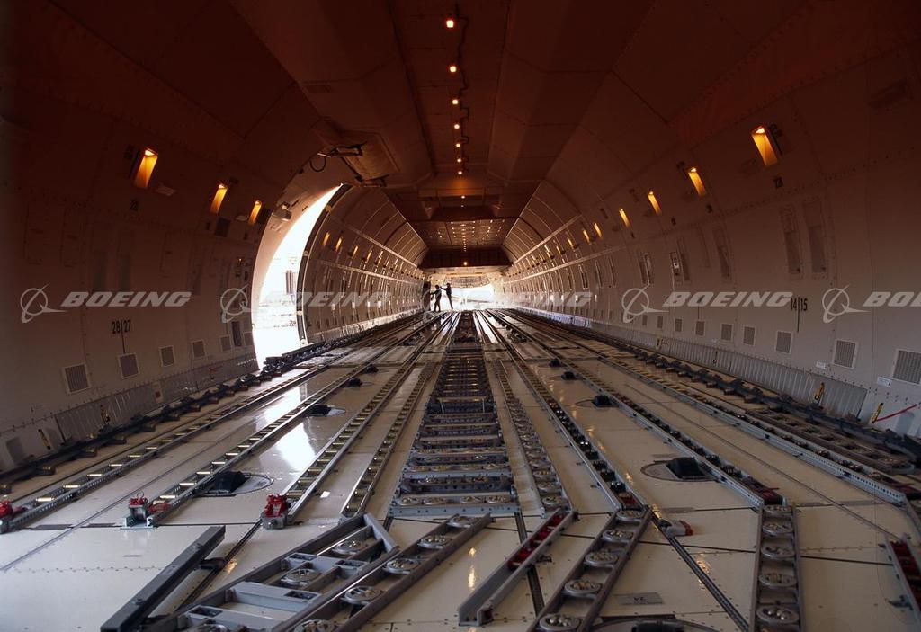 Boeing Images - 747-400 Freighter Cargo Bay