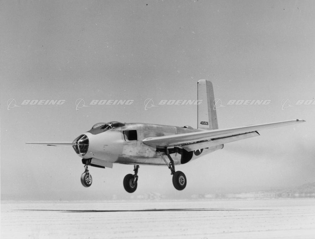 Boeing Images - Douglas XB-43 Jetmaster Landing