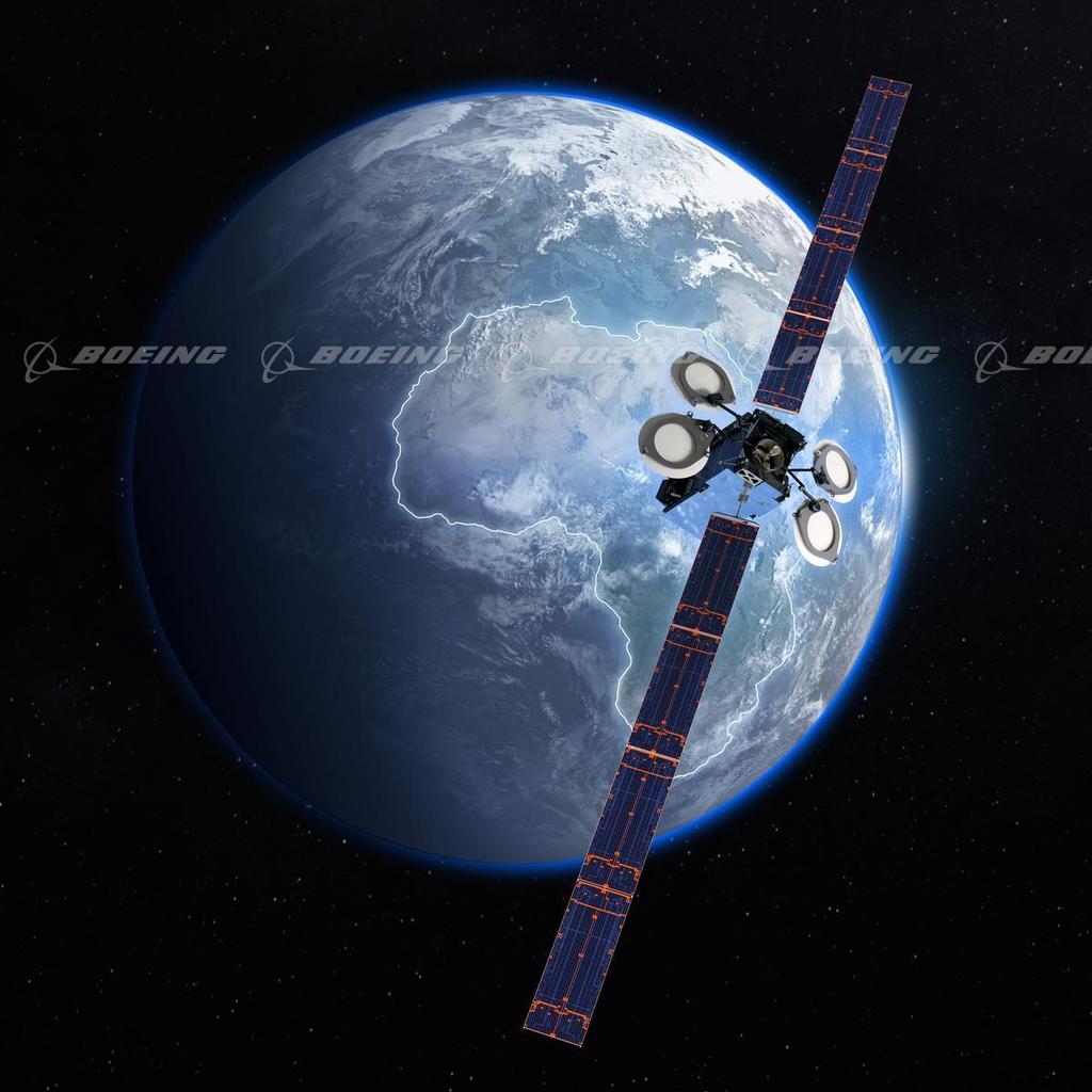 Boeing Images - 702MP GiSAT
