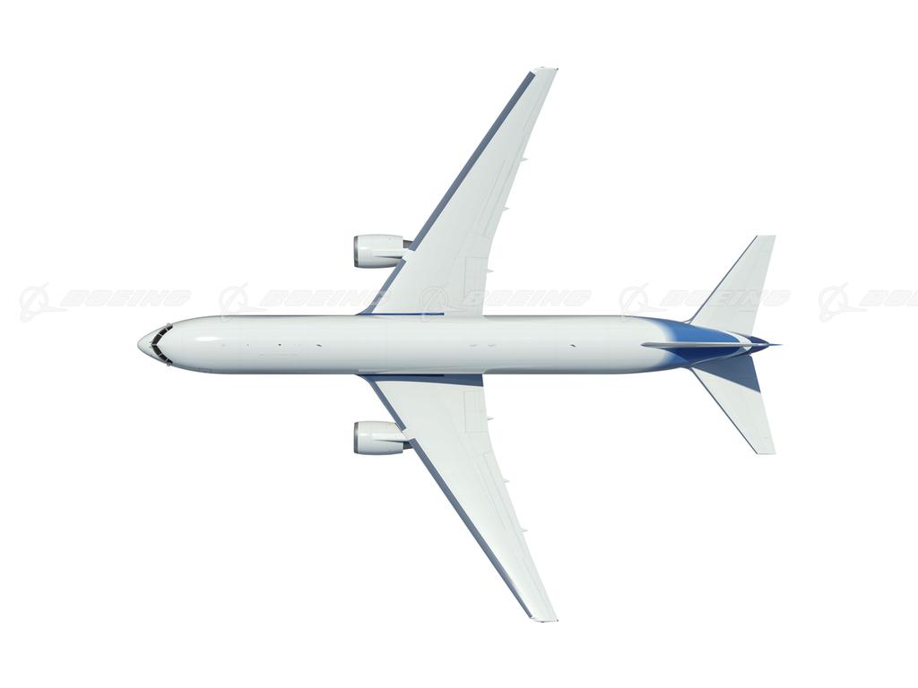 Boeing Images - 767-300F Standard View Illustration