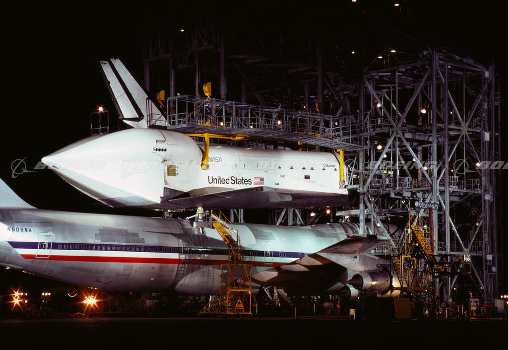 Boeing Images - Space Shuttle Columbia