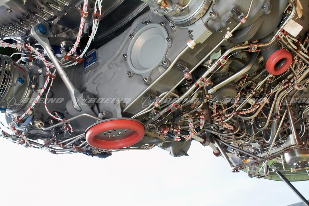 Boeing Images - 717-200 Turbofan Jet Engine Assembly
