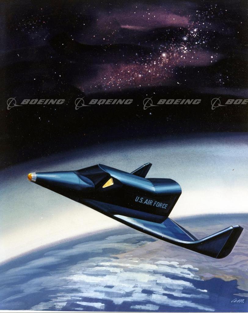 Boeing Images - Boeing X-20 Dyna-Soar in Orbit