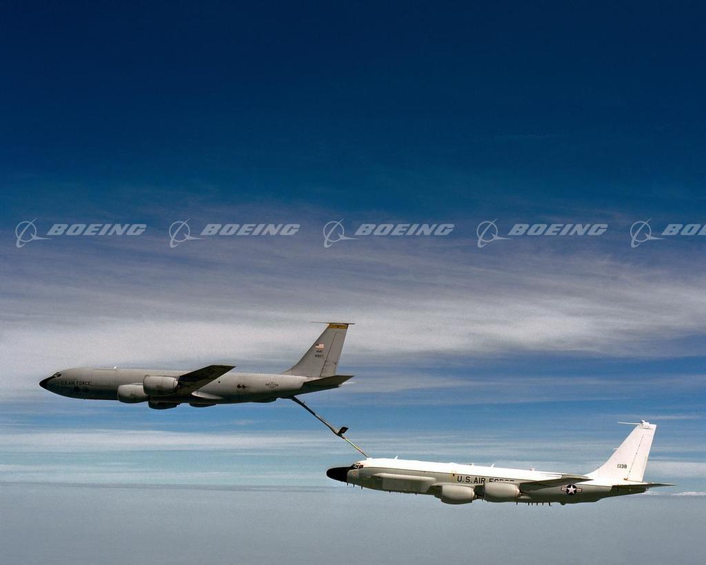 Boeing Images - KC-135 Stratotanker Air to Air Refueling