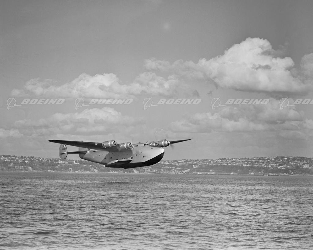 Boeing Images - A 314 Clipper Takeoff on First Flight