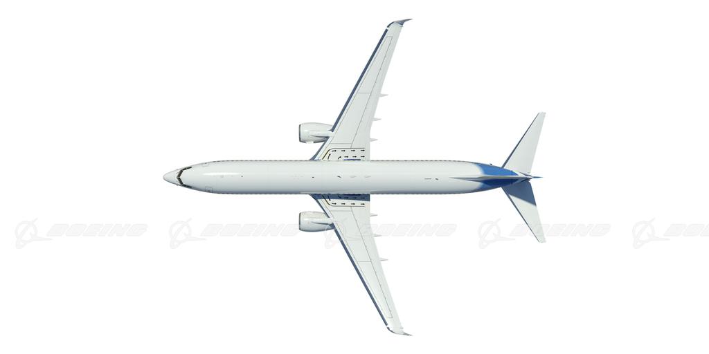 Boeing Images - 737-900ER Standard View Illustration