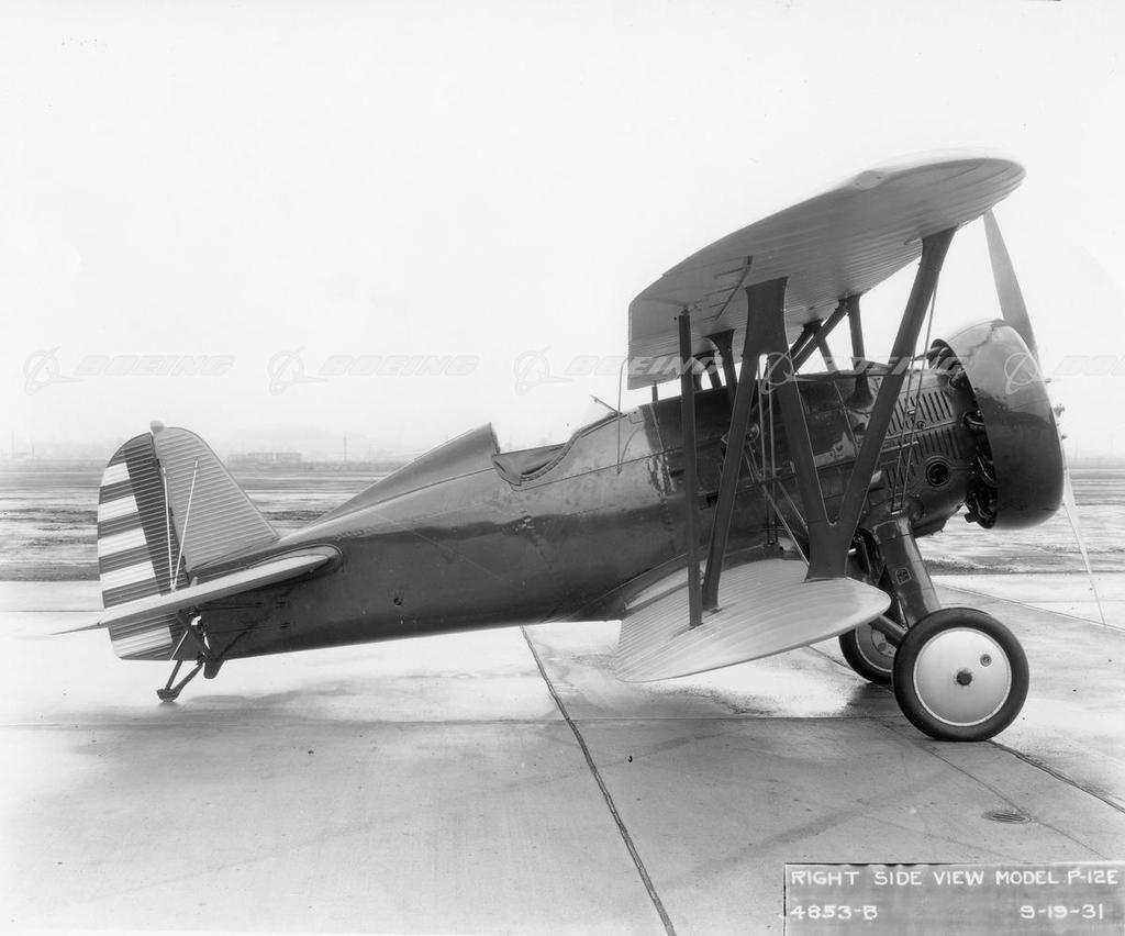 Boeing Images - Boeing P-12E on Runway
