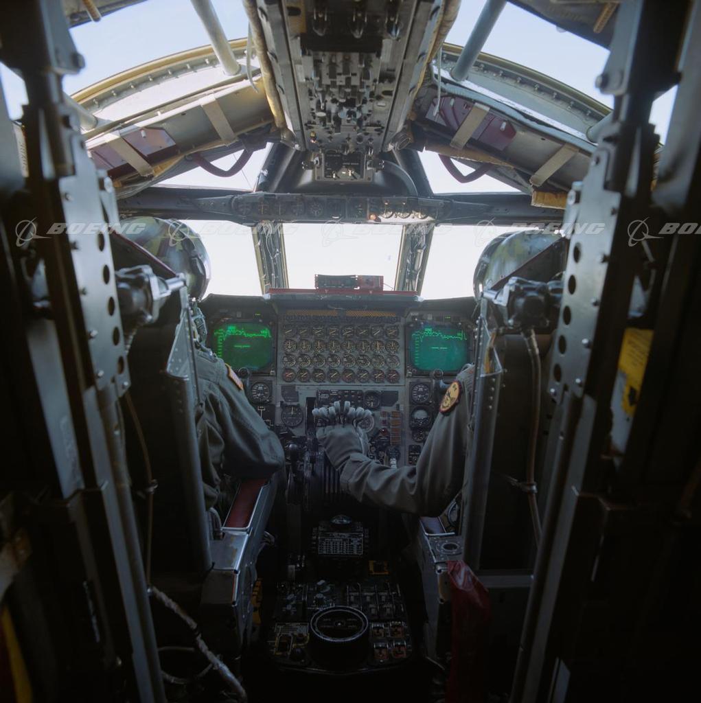 Boeing Images - B-52 Stratofortress Cockpit