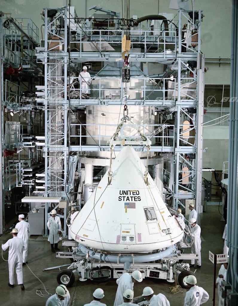 Boeing Images - Apollo Command Module