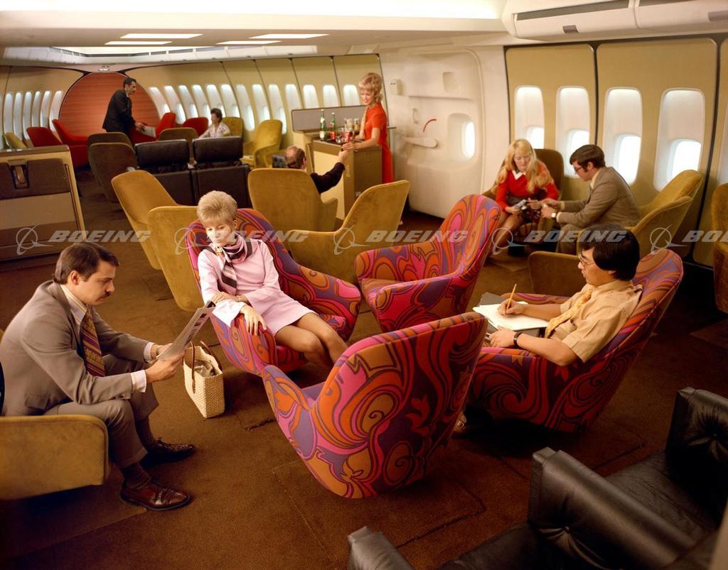 Boeing Images - Lower Lounge Mockup