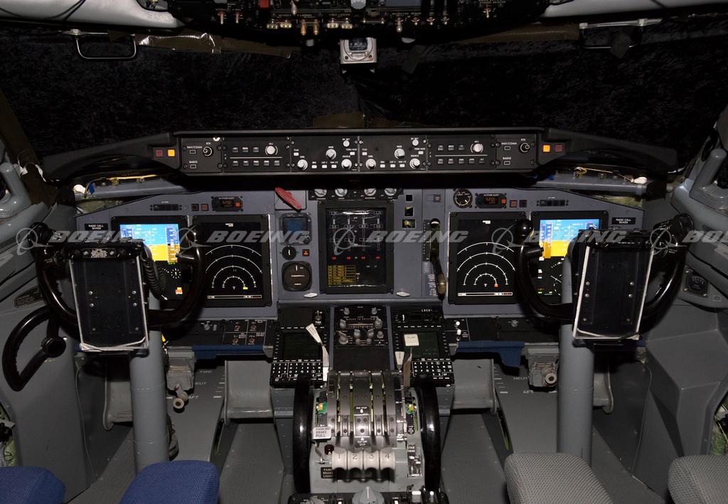 Boeing Images - NATO E-3 AWACS Digital Flight Deck