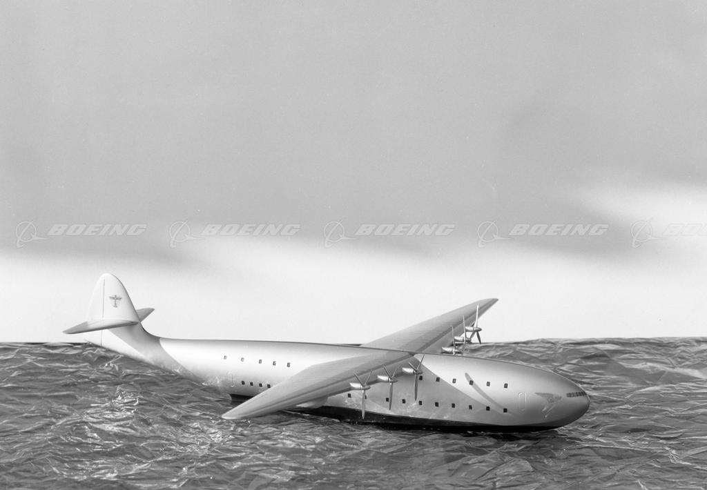 Boeing Images - Model of Boeing Model 326 Afloat