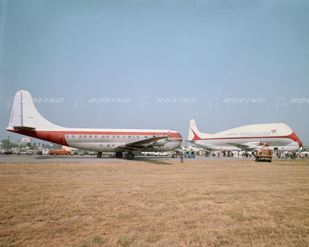 Boeing Images - First Public Display of Super Guppy