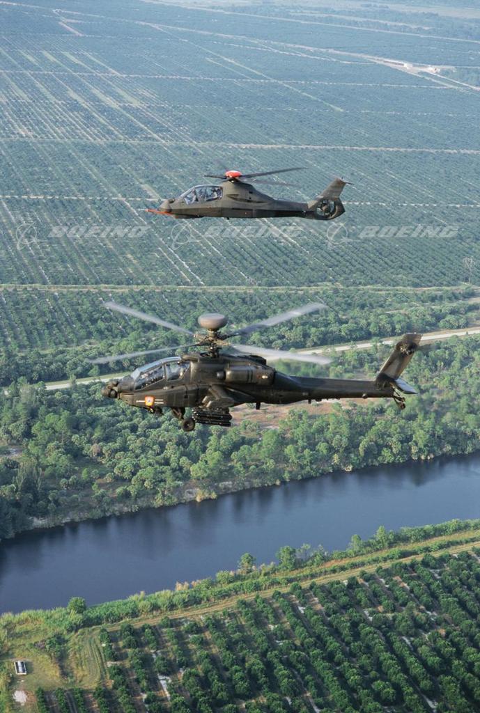 Boeing Images - AH-64D Apache Longbow with RAH-66 Comanche