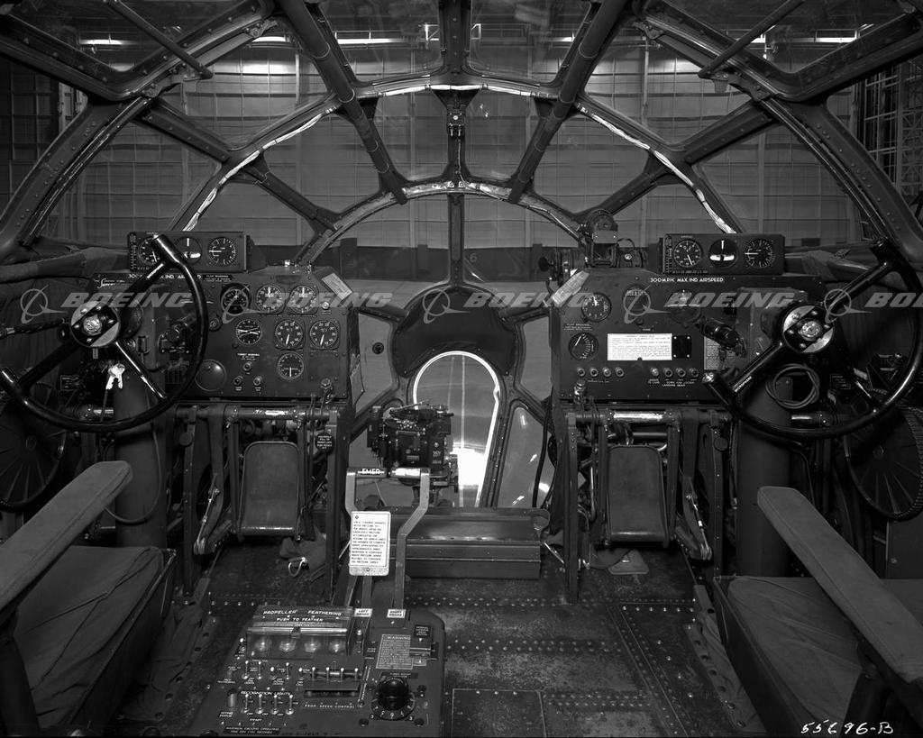 Boeing Images - B-29 Superfortress Cockpit