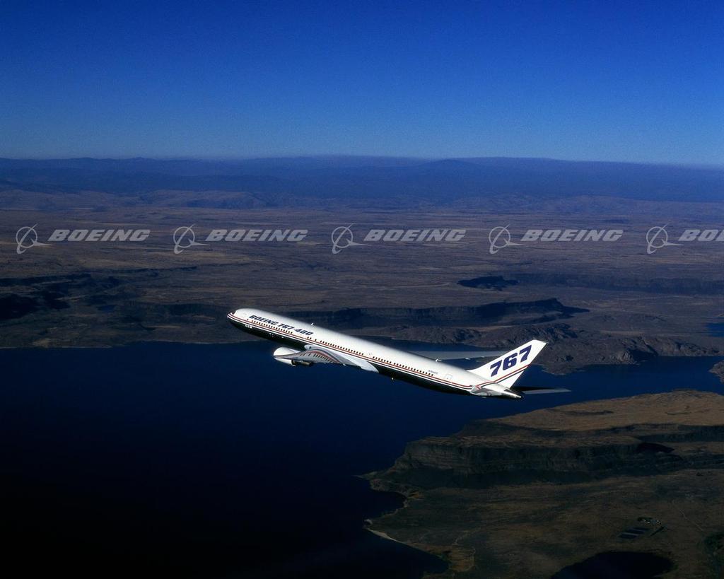 Boeing Images - 767-400ER First Flight