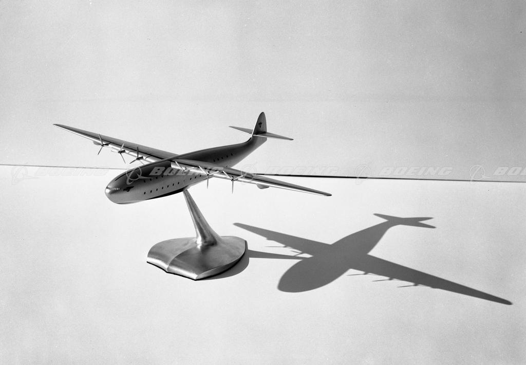 Boeing Images - Boeing Model 326 Model on Stand