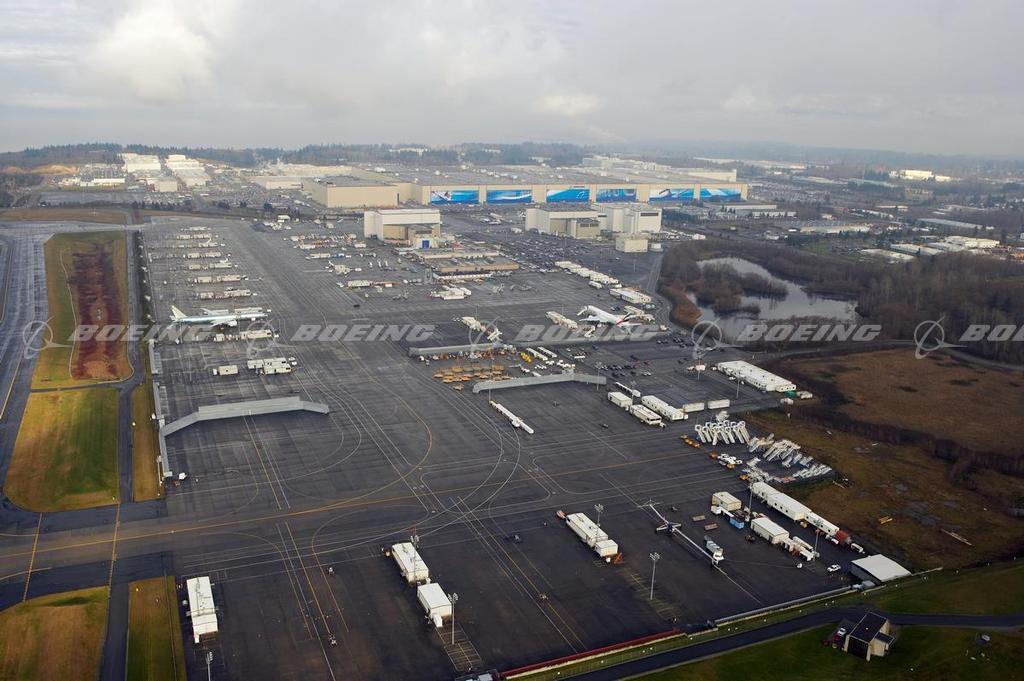 Boeing Images - Boeing's Everett Assembly Plant