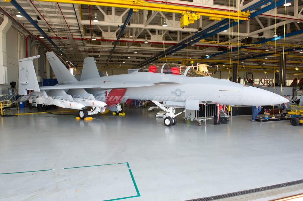 Boeing Images - Fit Check of Joint Strike Missile on F/A-18F