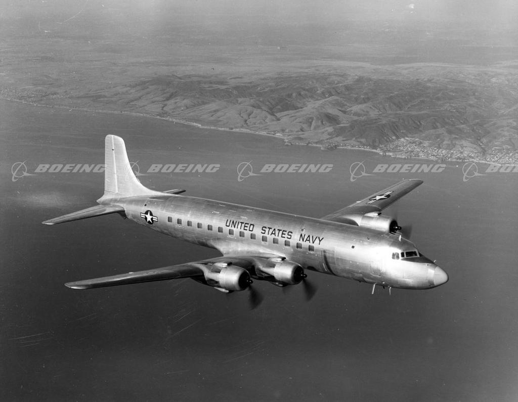 Boeing Images - Douglas R6D-1 Liftmaster in Flight