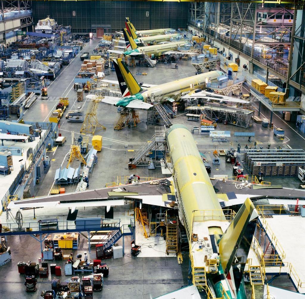 Boeing Images - 757 Manufacturing