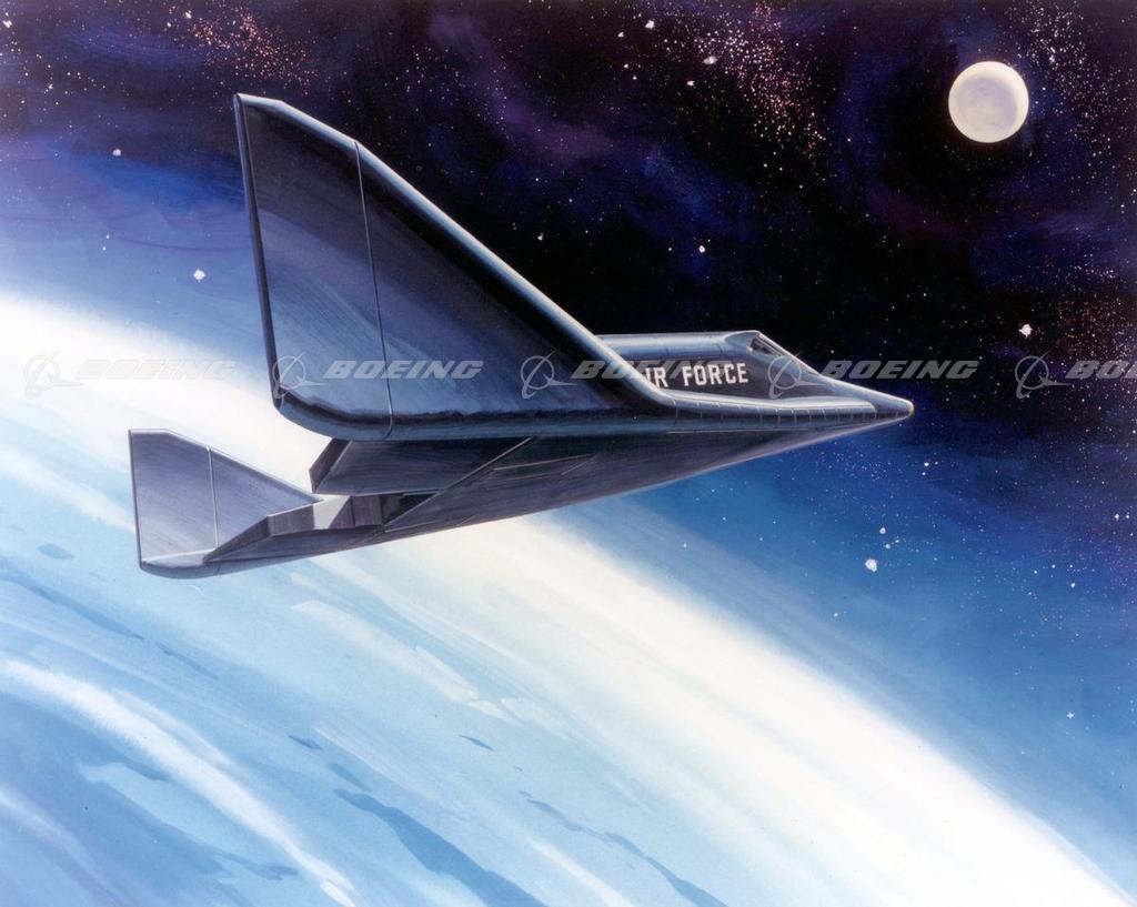 Boeing Images - Boeing X-20 Dyna-Soar in Orbit