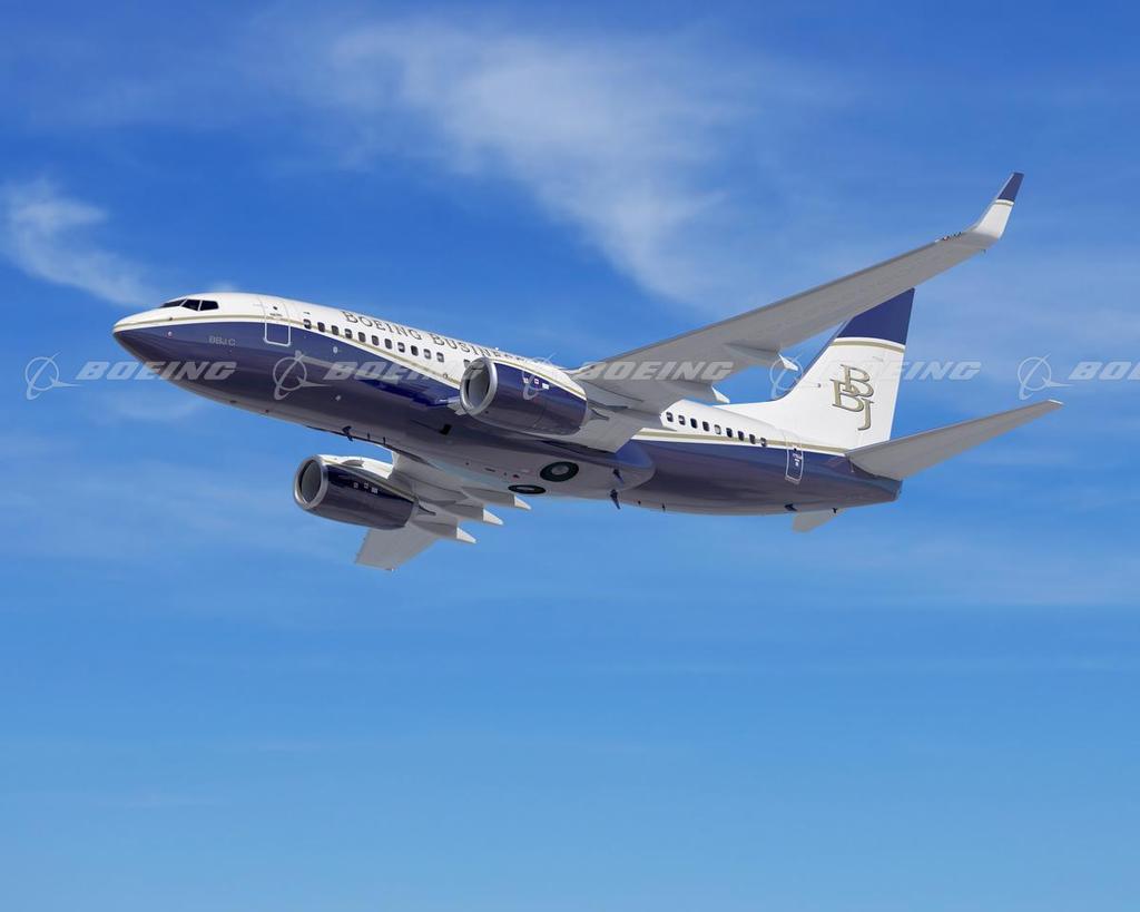 Boeing Images - Boeing BBJ Convertible In Flight