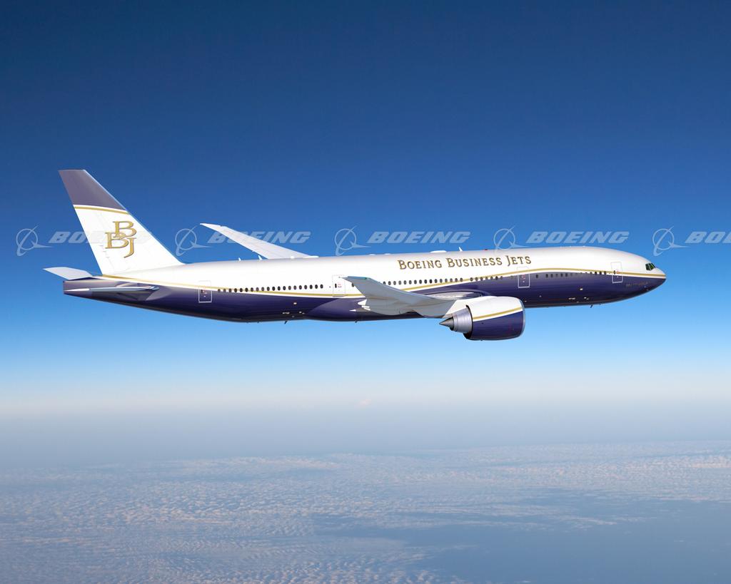 Boeing Images - Boeing BBJ 777-200LR In Flight