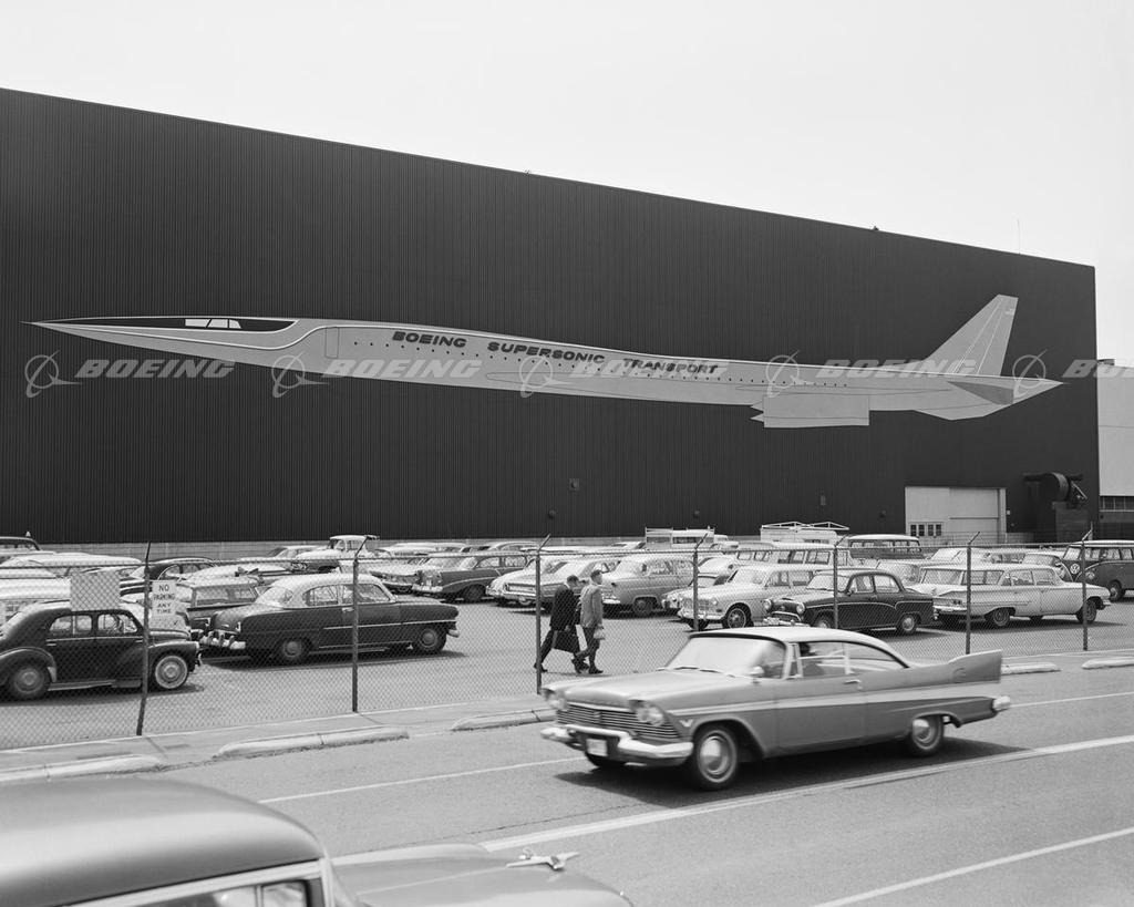 Boeing Images - Supersonic Transport (SST) Graphic on Boeing ...